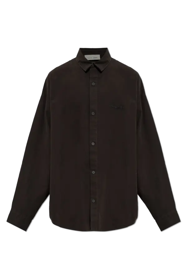 Fear Of God Cotton Shirt With Logo - Black