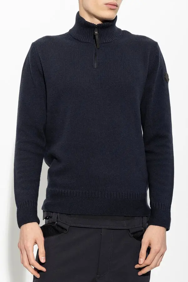 Moncler Logo-patch Sweater