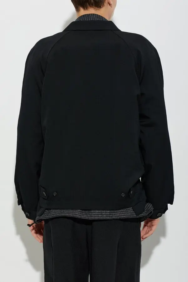 Comme Des Garçons Wool Jacket With Open Lapels