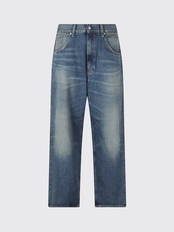 SUNFLOWER Mid-rise Straight Jeans In Cotton Denim With Five Pockets