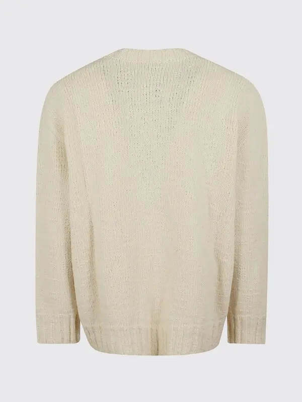 Amiri Wolf Wool And Cashmere Blend Jumper With Graphic Print And Crew Neck