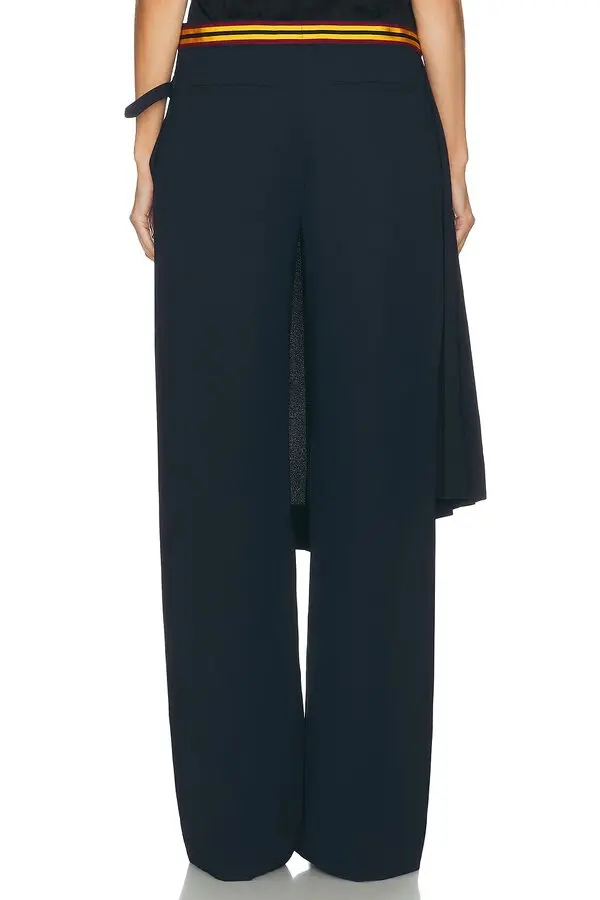 Dries Van Noten Prestona Pant - Navy