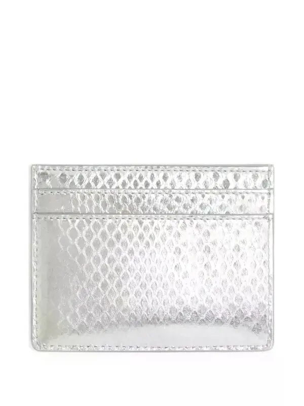 Valentino Garavani Vlogo Signature Cardholder In Laminated Ayers