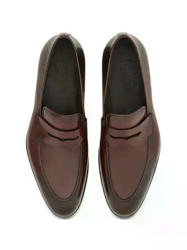 FERRAGAMO Tramezza Penny Loafers