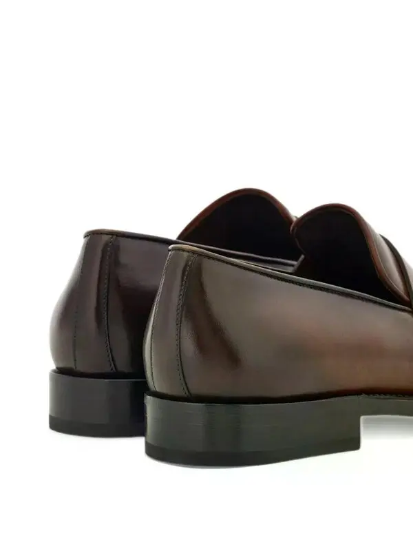 FERRAGAMO Tramezza Penny Loafers