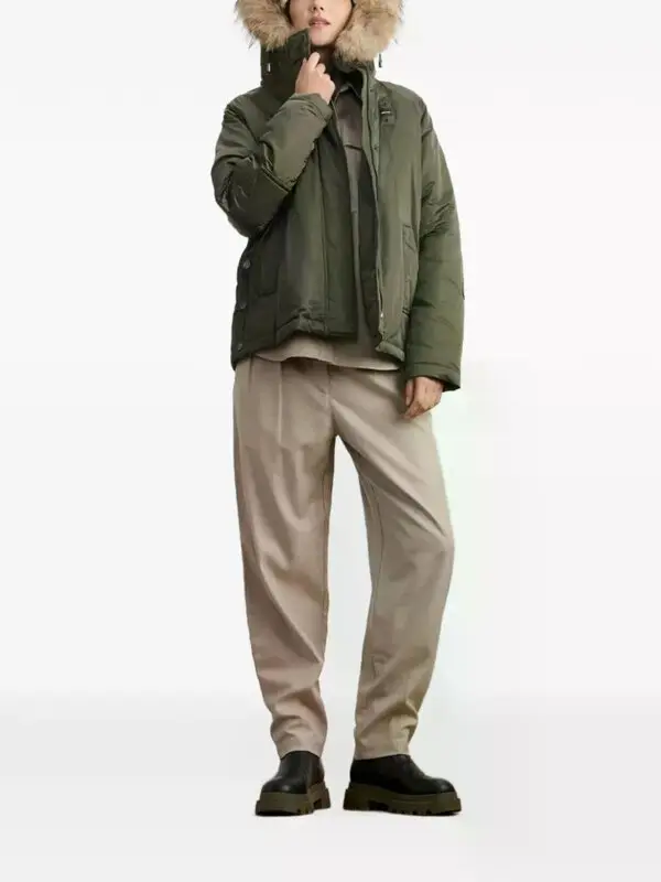 BLAUER. Glenvale Fur-trim Hooded Jacket