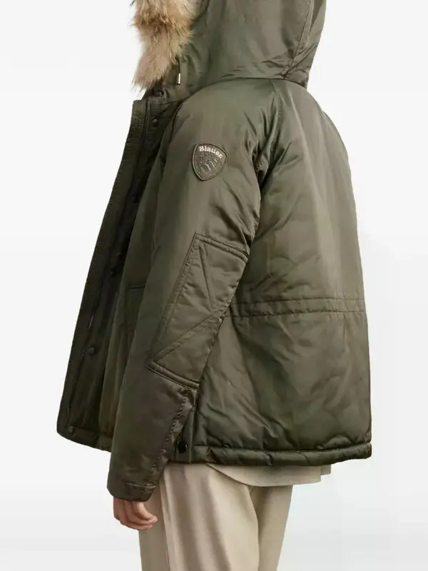 BLAUER. Glenvale Fur-trim Hooded Jacket
