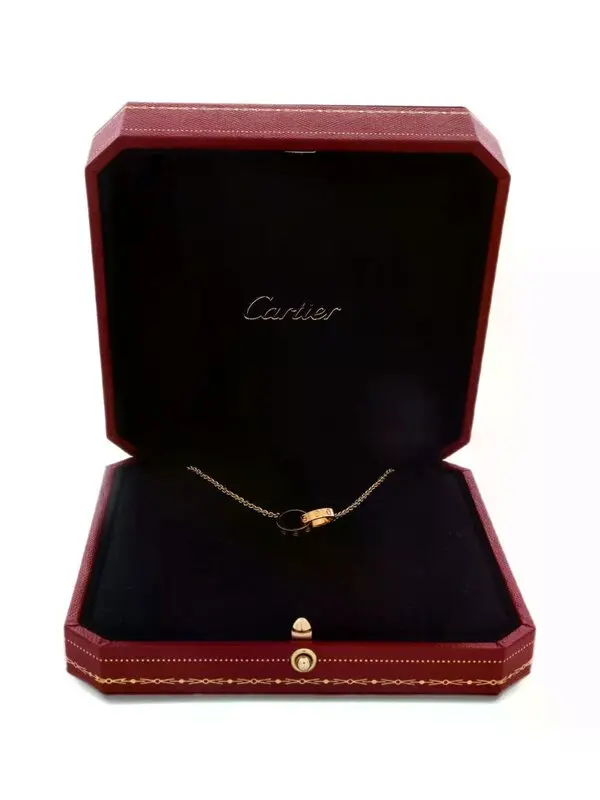 Cartier Love Interlocking 18k Yellow Necklace