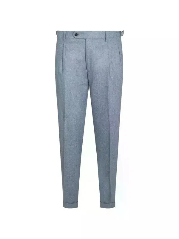 BERWICH Pleated Wool Trousers