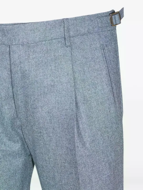 BERWICH Pleated Wool Trousers