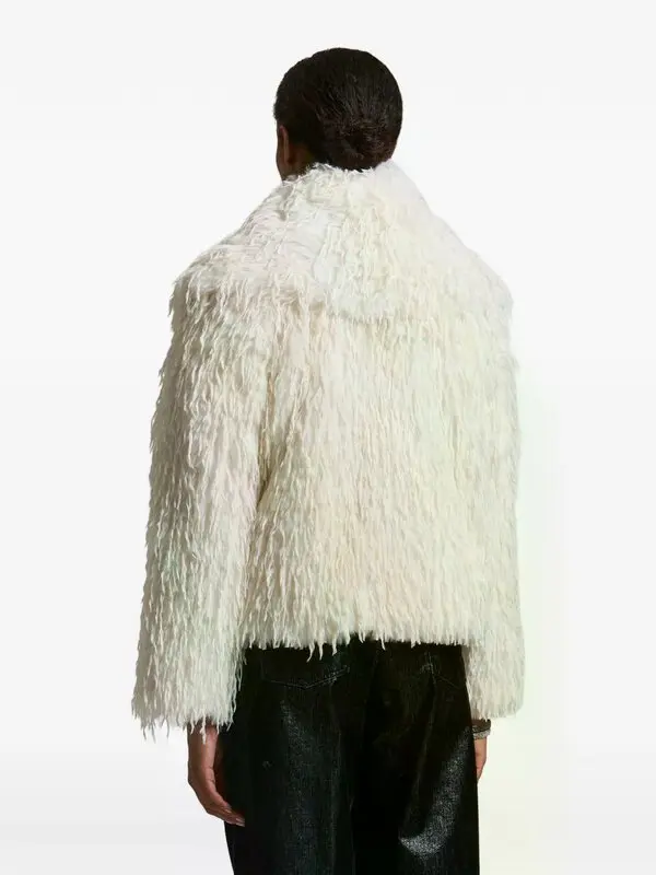 Peserico Faux-fur Double-breasted Jacket