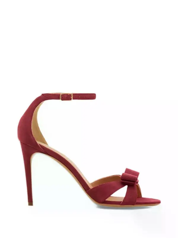 FERRAGAMO Vara Bow Sandals - Red