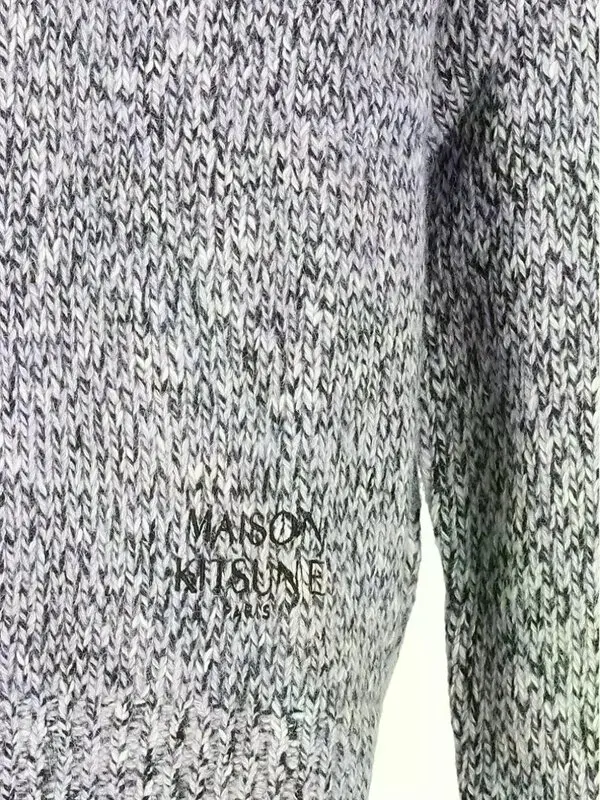 Maison Kitsuné Logo-embroidered Sweater