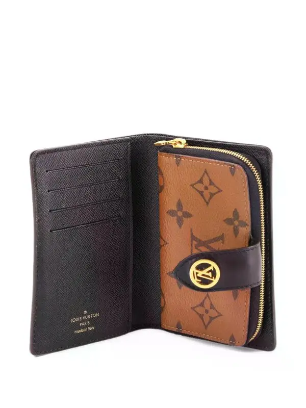 LOUIS VUITTON Juliette Wallet Reverse Monogram Canvas Small Wallets