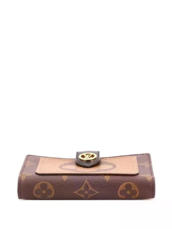 LOUIS VUITTON Juliette Wallet Reverse Monogram Canvas Small Wallets