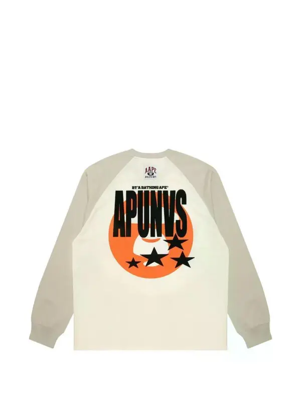 AAPE BY *A BATHING APE Moonface Long-sleeve T-shirt