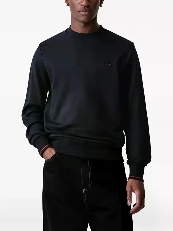 Fred Perry Logo-embroidered Sweatshirt