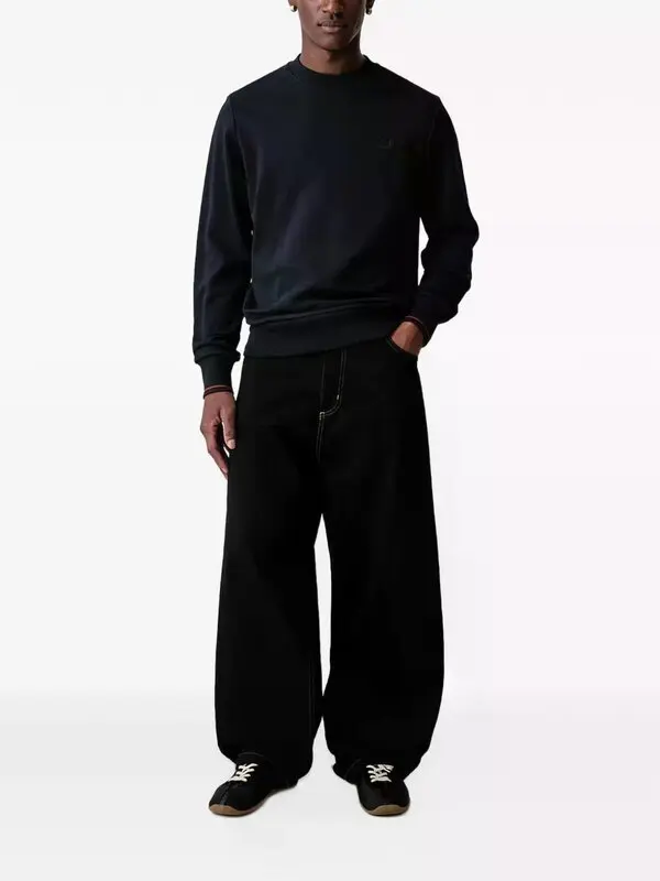 Fred Perry Logo-embroidered Sweatshirt