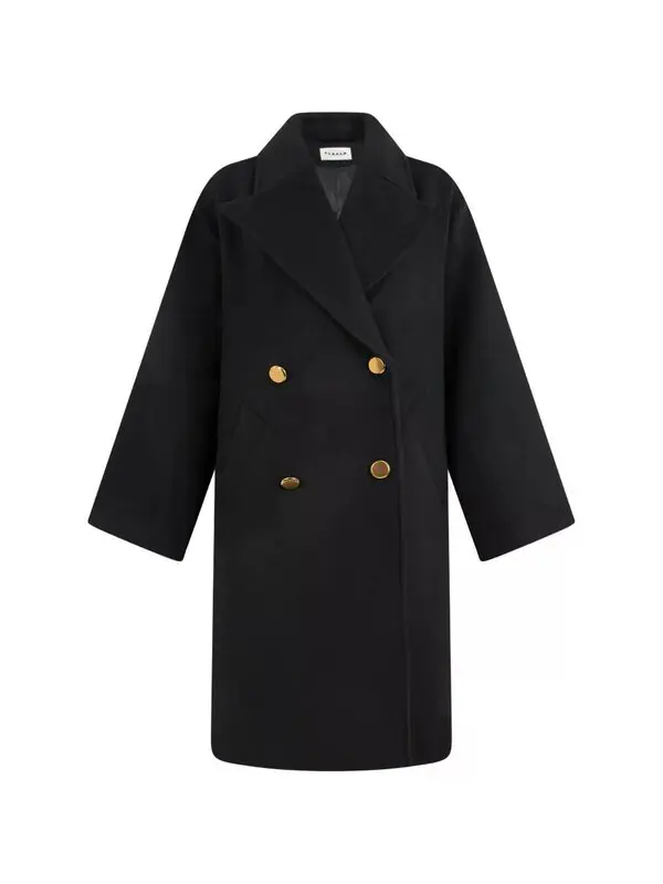 P.a.r.o.s.h Double-breasted Coat - Black