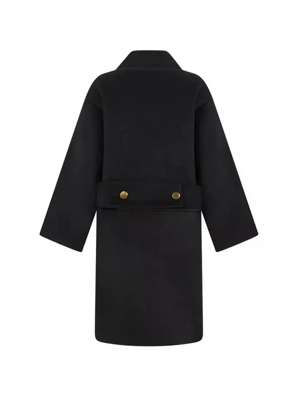 P.a.r.o.s.h Double-breasted Coat - Black