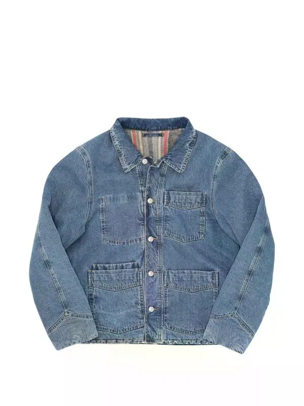 FORTELA Arapaho Stone-wash Denim Jacket
