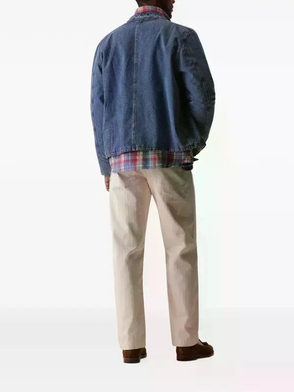 FORTELA Arapaho Stone-wash Denim Jacket