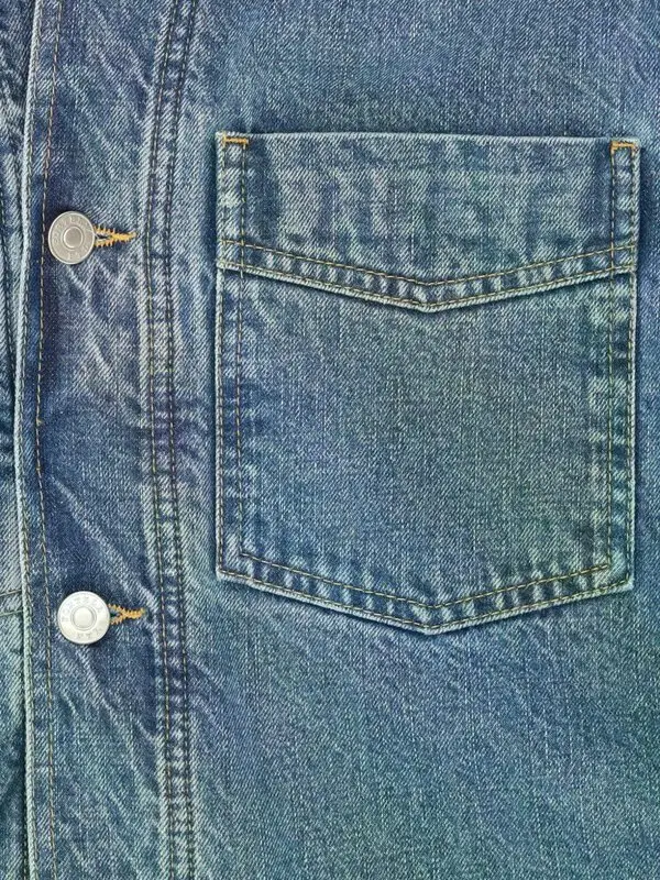 FORTELA Arapaho Stone-wash Denim Jacket