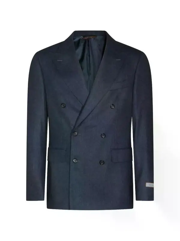 Canali Double-breasted Wool Suit