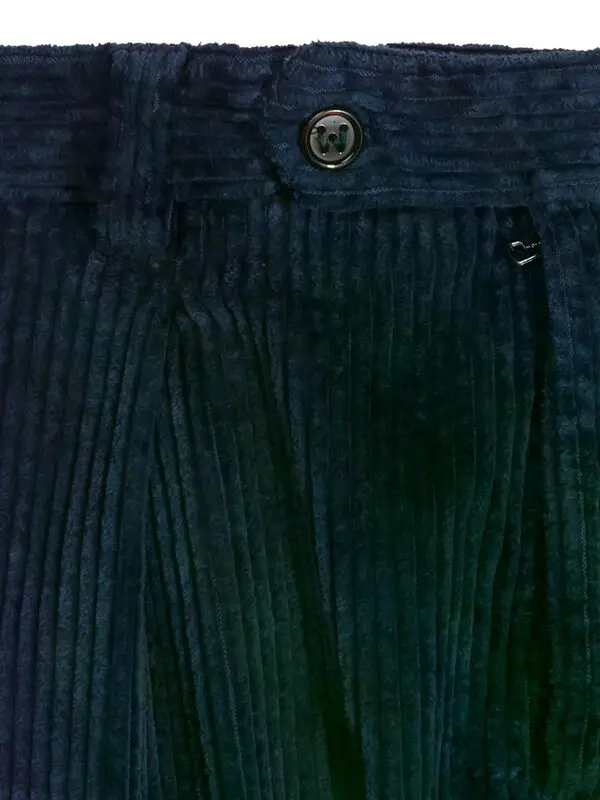 BERWICH Corduroy Pleated Trousers