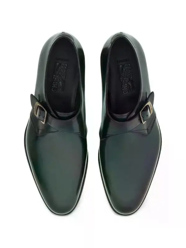 FERRAGAMO Tramezza Single Monkstrap Shoes
