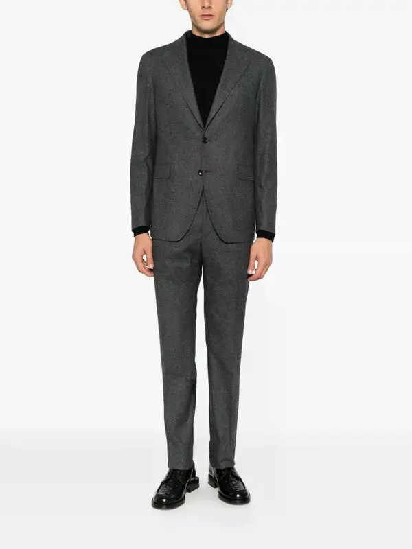 Tagliatore Micro-check Wool Suit