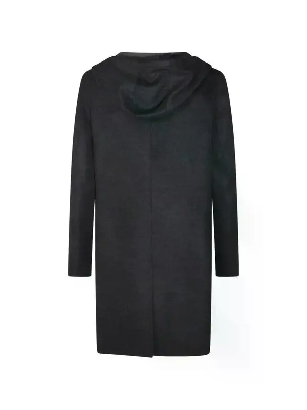 LARDINI Hooded Wool Coat