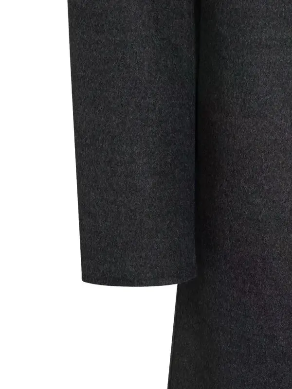 LARDINI Hooded Wool Coat
