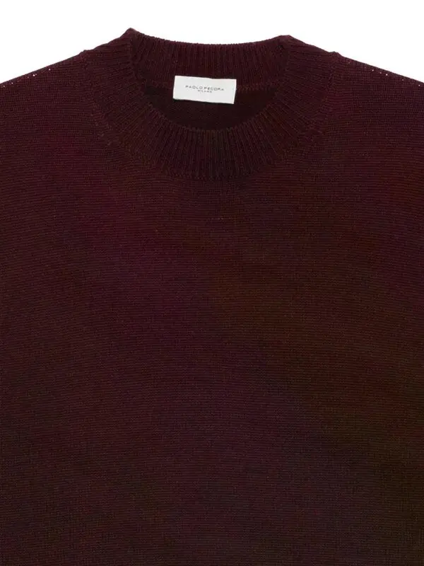 PAOLO PECORA Crew-neck Knitted Sweater