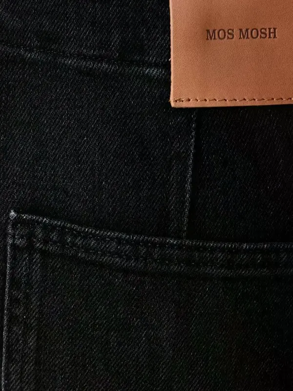 MOS MOSH Rosy Panelled Barrel-leg Jeans