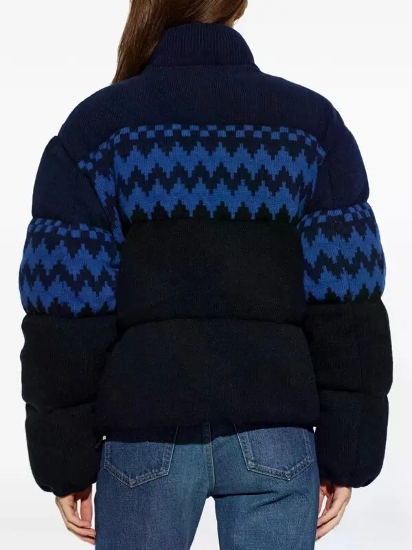 Canada Goose Fallon Chevron-knit Jacket - Black