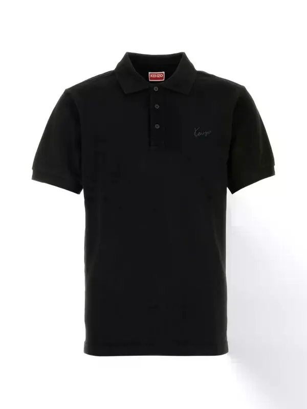 Kenzo Logo-detail Slim-fit Polo Shirt