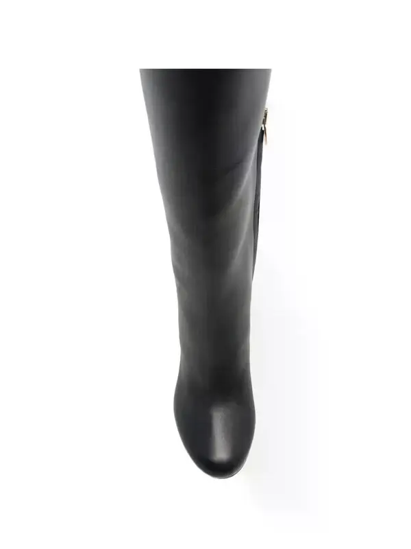 FERRAGAMO Elli Buckled Knee-high Boots