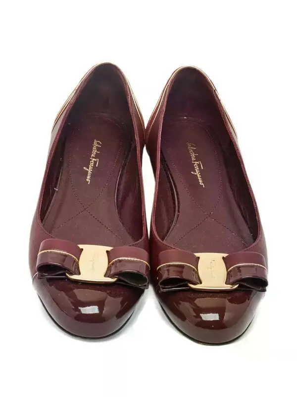 FERRAGAMO Varina Bow Ballet Flats