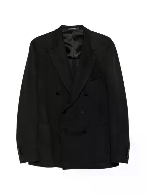 Tagliatore Double-breasted Peak-lapel Blazer