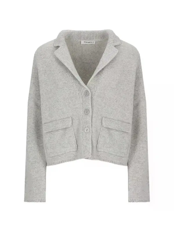 KANGRA Button-up Knitted Cardigan