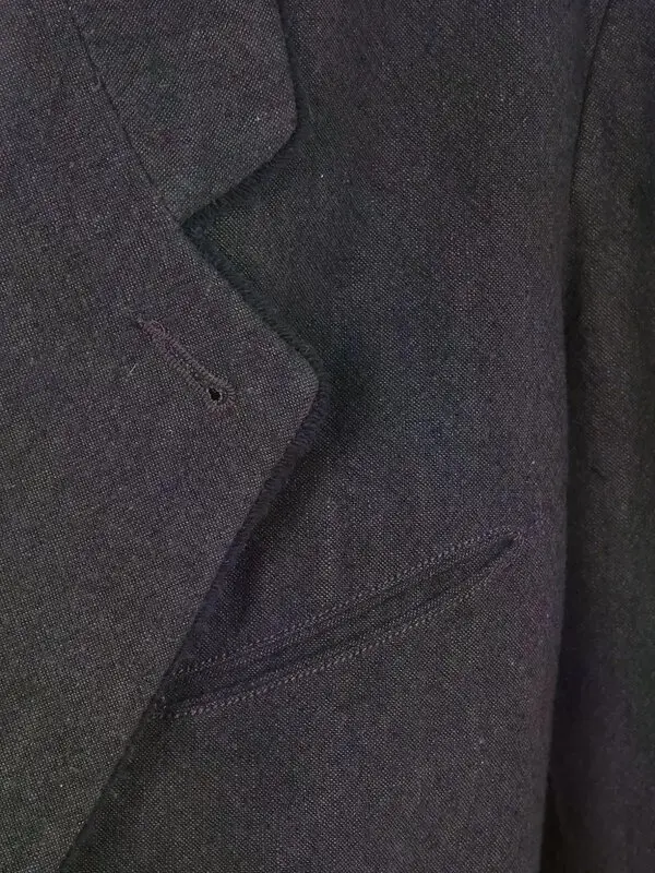 ZIGGY CHEN Raw-edge Blazer