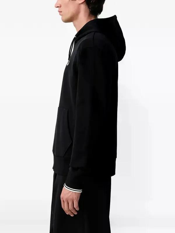 Fred Perry Logo-embroidered Hoodie