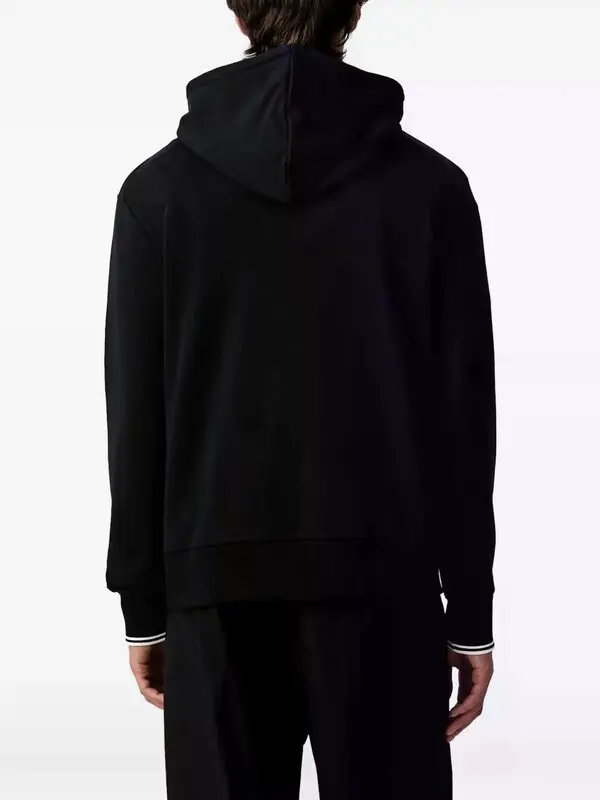 Fred Perry Logo-embroidered Hoodie