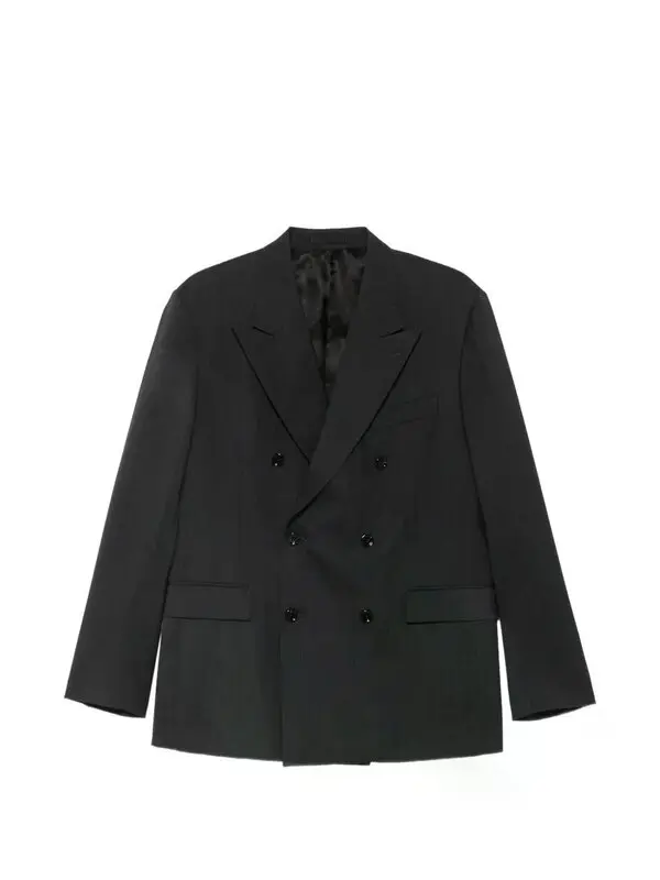 LARDINI Double-breasted Peak-lapel Suit