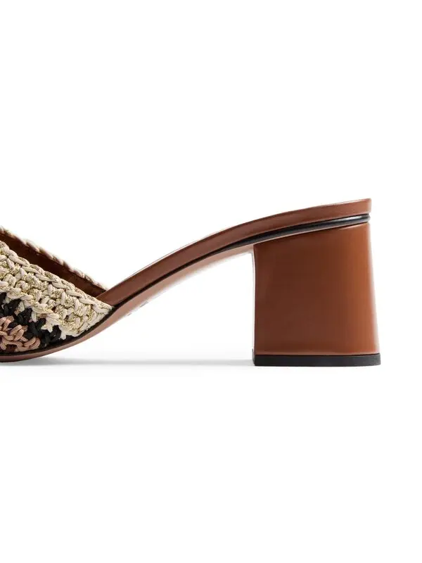 Valentino Garavani Vlogo Signature Slide Sandals 60mm