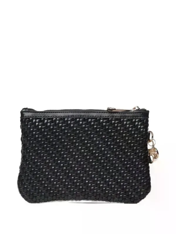 V°73 Woven-effect Zipped Pouch