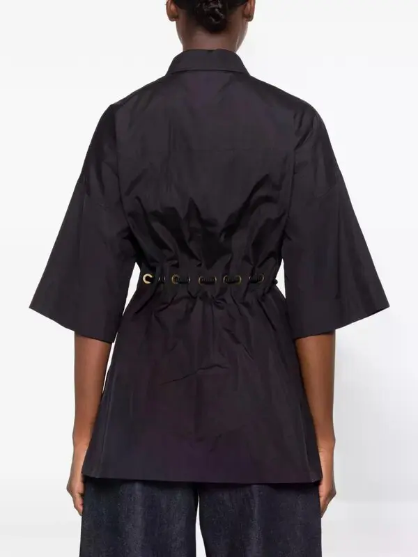 Max Mara Rope-belt Short-sleeve Jacket