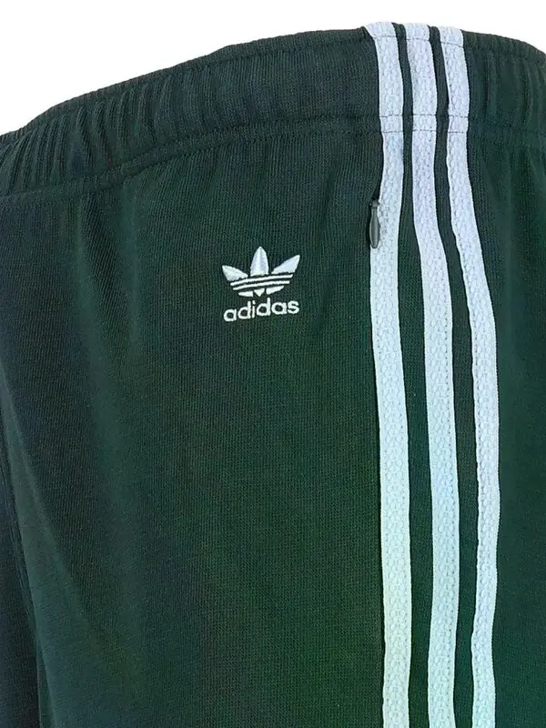 Adidas X Wales Bonner Logo-embroidered Side-stripe Track Pants - Green