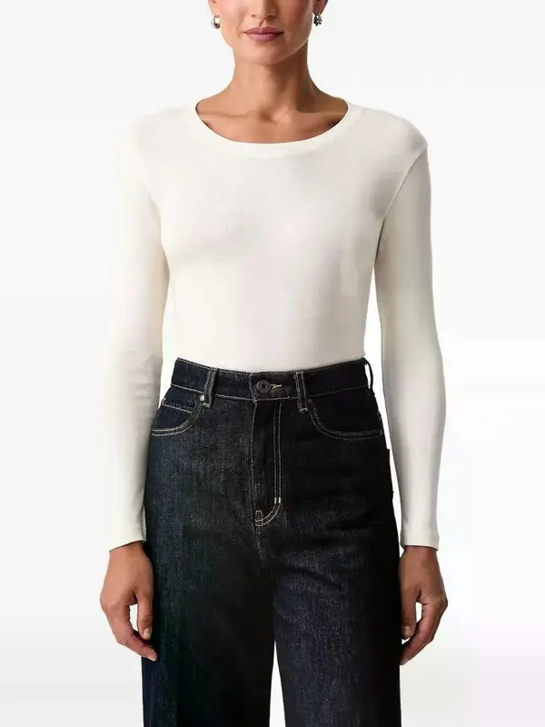 MOS MOSH Mmmali Ribbed Long-sleeve T-shirt
